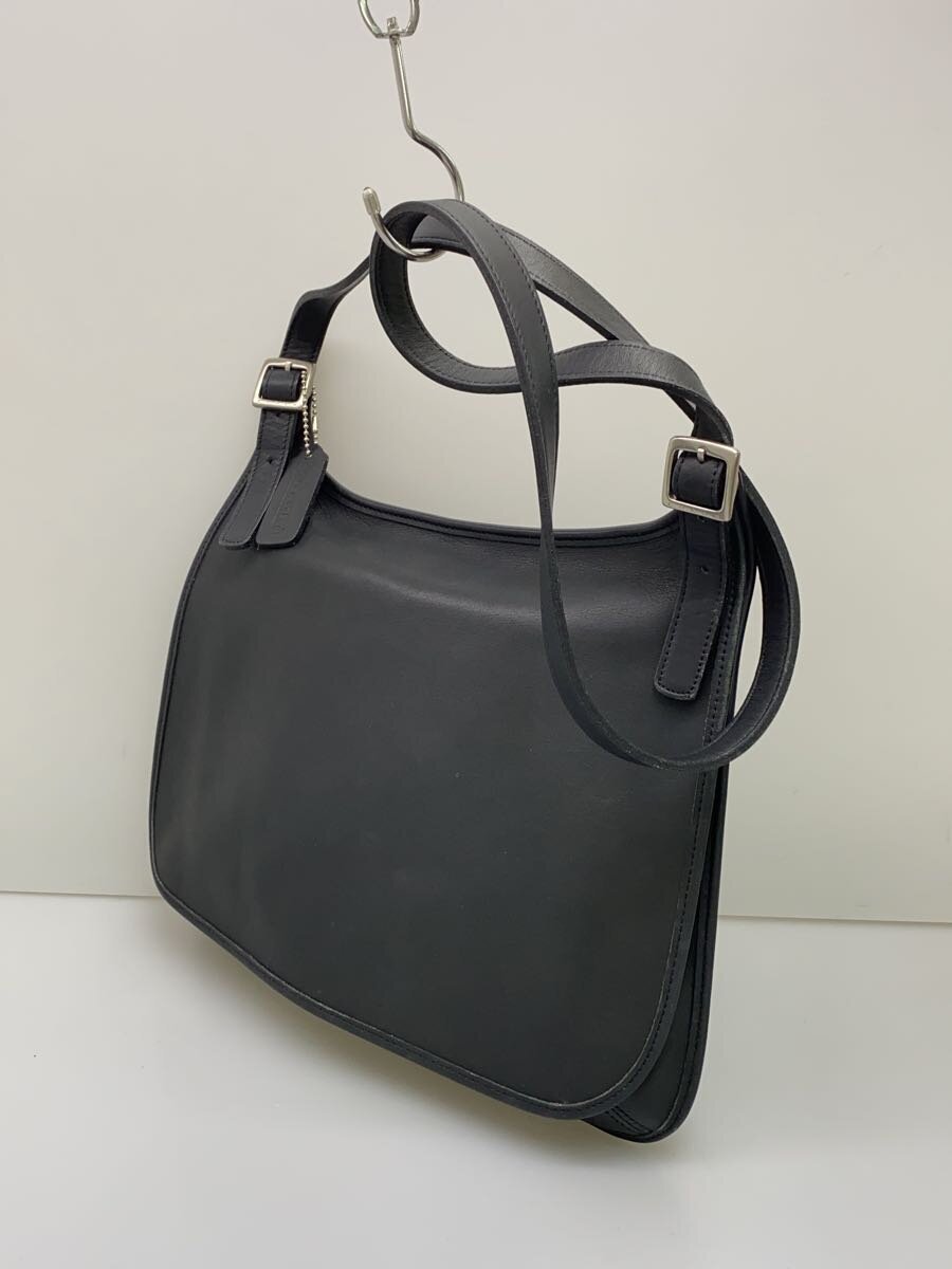 COACH(コーチ) / ショルダーバッグ/レザー/BLK/無地/H9P-9134 | 中古品の販売・通販ならセカンドストリート