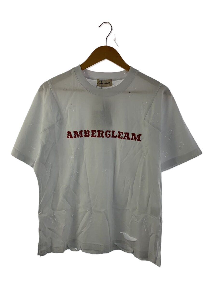 AMBERGLEAM(アンバーグリーム) / Tシャツ/S/コットン/ホワイト | 古着の販売・通販ならセカンドストリート
