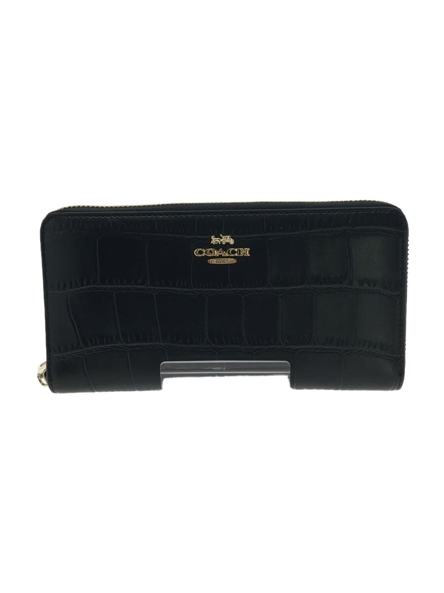 COACH(コーチ) / アコーディオンジップアラウンド/長財布/レザー/BLK/レディース/F53836 | 中古品の販売・通販ならセカンド ...
