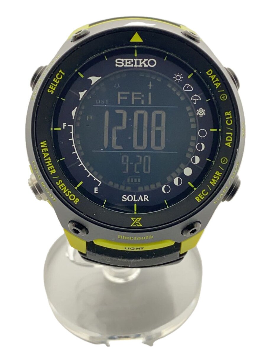 SEIKO(セイコー) / ソーラー腕時計/デジタル/--/BLK/BLK/s833-00a0 | 中古品の販売・通販ならセカンドストリート