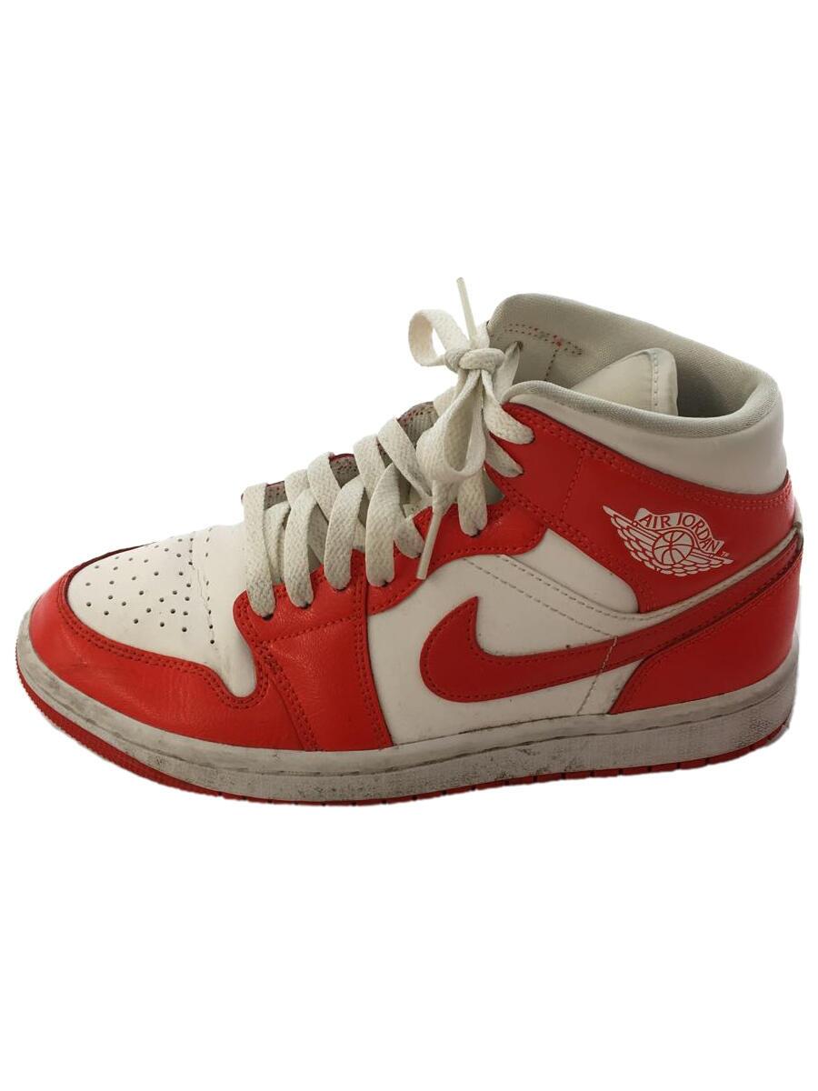 NIKE(ナイキ) / WMNS AIR JORDAN 1 MID SYRACUSE/23.5cm/RED/BQ6472-116 | 中古品の ...