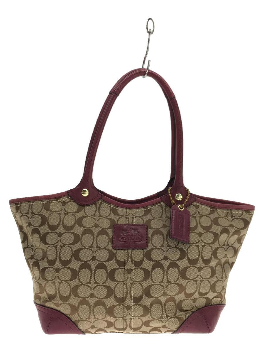 COACH(コーチ) / トートバッグ/キャンバス/BEG/総柄/12369 | 中古品の販売・通販ならセカンドストリート