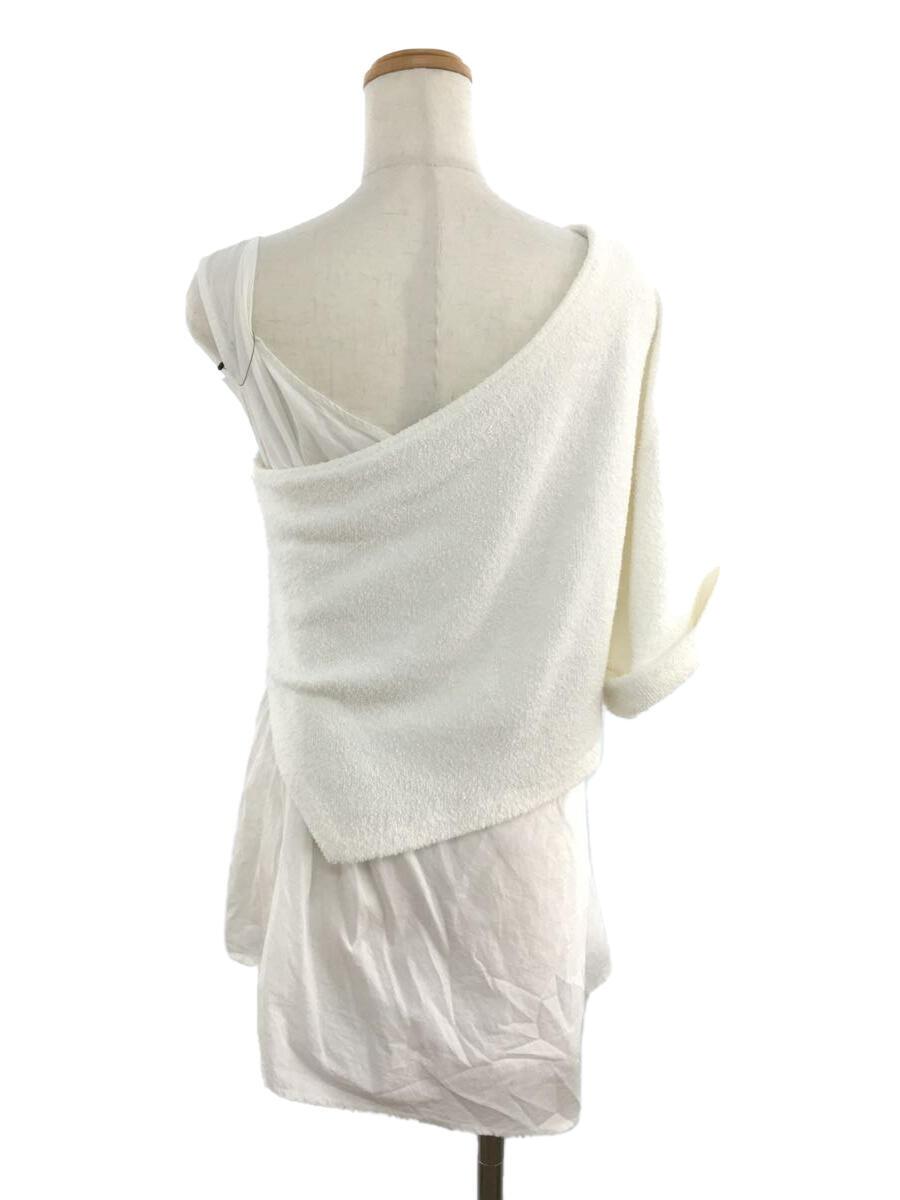 AMERI(アメリヴィンテージ) / ノースリーブカットソー/--/コットン/WHT/レイヤード/アシンメトリー/0291350730 | 古着の販売・通販ならセカンドストリート