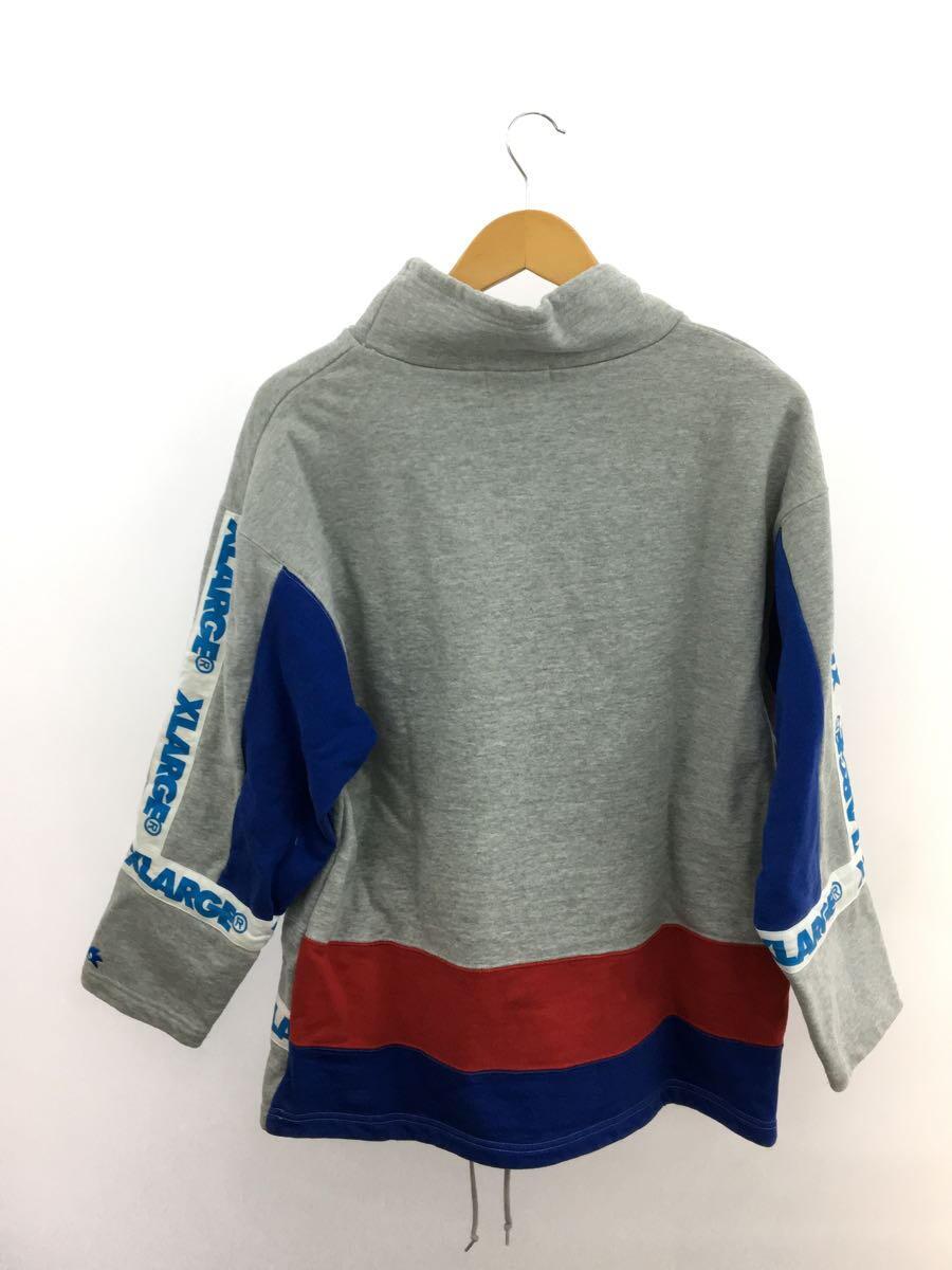 X-LARGE(エクストララージ) / SONIC THE HEDGEHOG TAPED MOCKMECK/スウェット/S/コットン/GRY ...