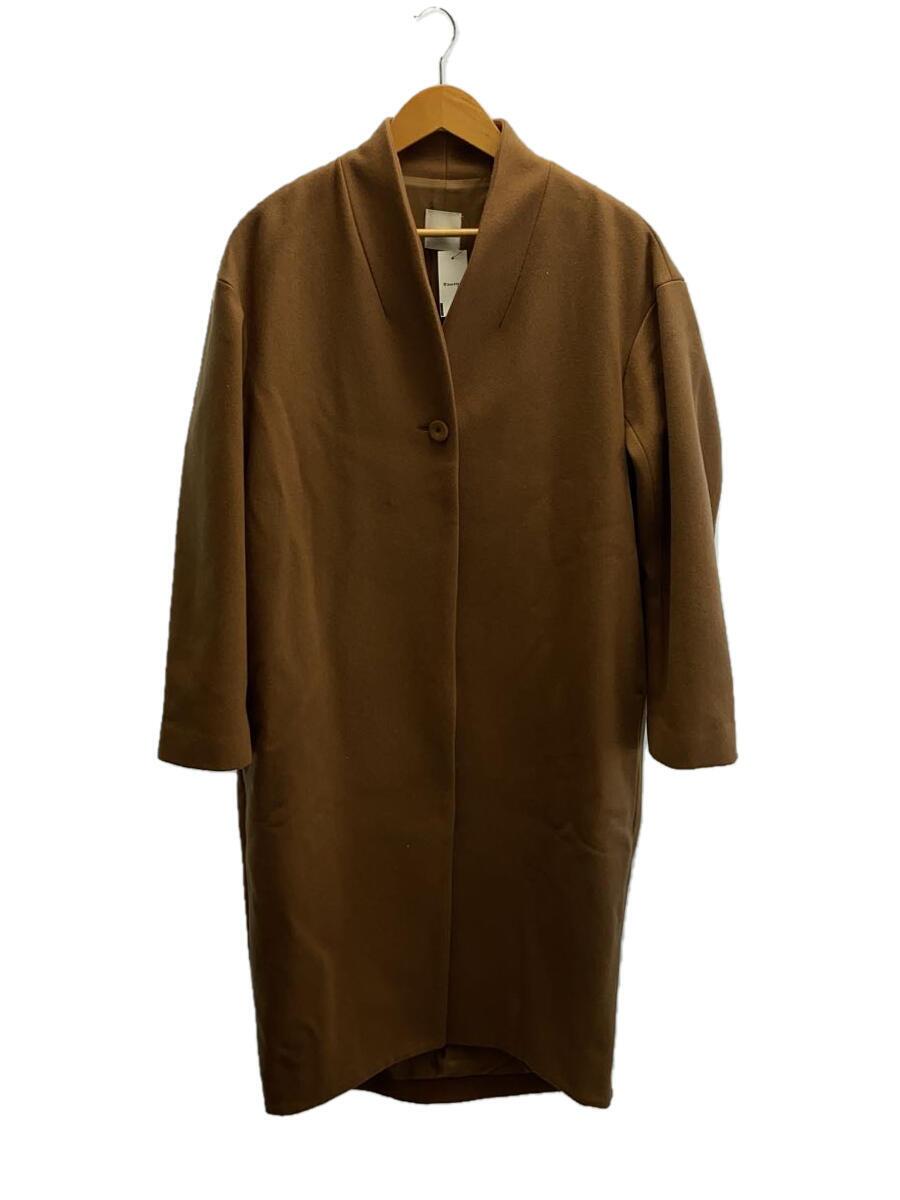 その他ブランド(ソノタブランド) / コート/--/ウール/BRW/無地/0181710420/AMERI VINTAGE/SIMPLE NO COLLA | 古着の販売・通販ならセカンドストリート