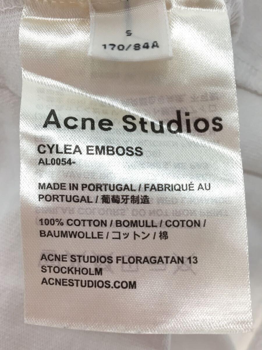 Acne Studios(Acne)(アクネストゥディオズ(アクネ)) / CYLEA EMBOSS/エンボスロゴカットソー/Tシャツ ...