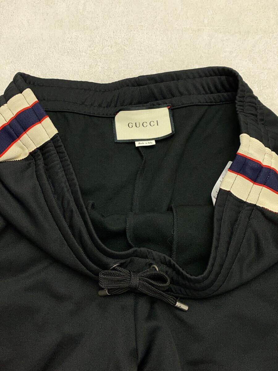GUCCI(グッチ) / サイドロゴトラックショートパンツ/M/ポリエステル/ブラック/475355/グッチ | 古着の販売・通販ならセカンド ...