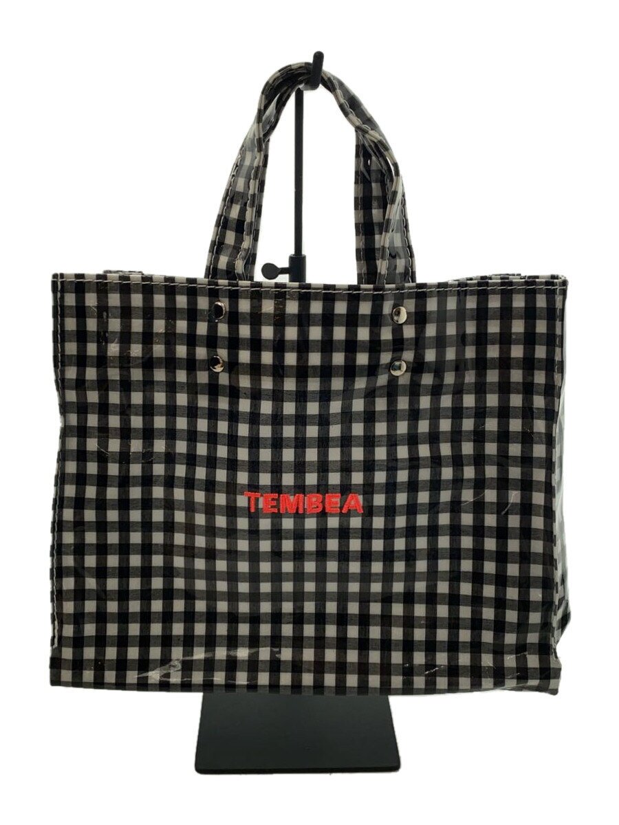 TEMBEA(テンベア) / saro別注/トートバッグ/--/BLK/チェック | 中古品の販売・通販ならセカンドストリート
