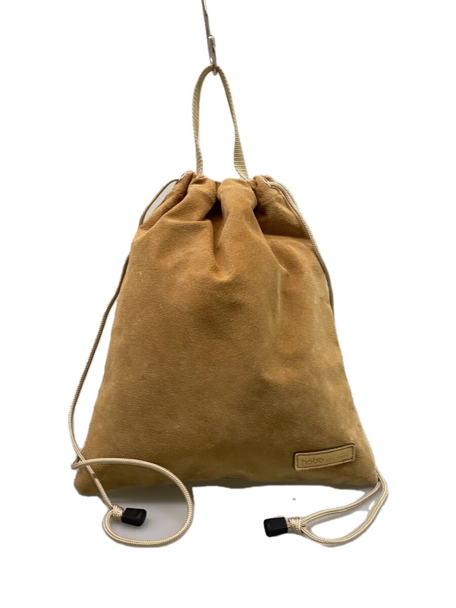 hobo(ホーボー) / WR PIG LEATHER HANDLE POUCH /巾着/バッグ/CML | 中古品の販売・通販ならセカンドストリート