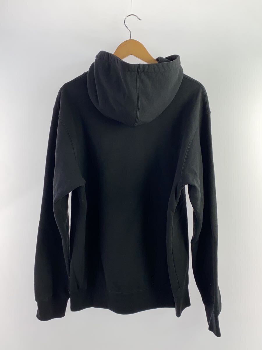 Supreme(シュプリーム) / Tag Logo Hooded Sweatshirt/L/コットン/BLK | 古着の販売・通販なら ...