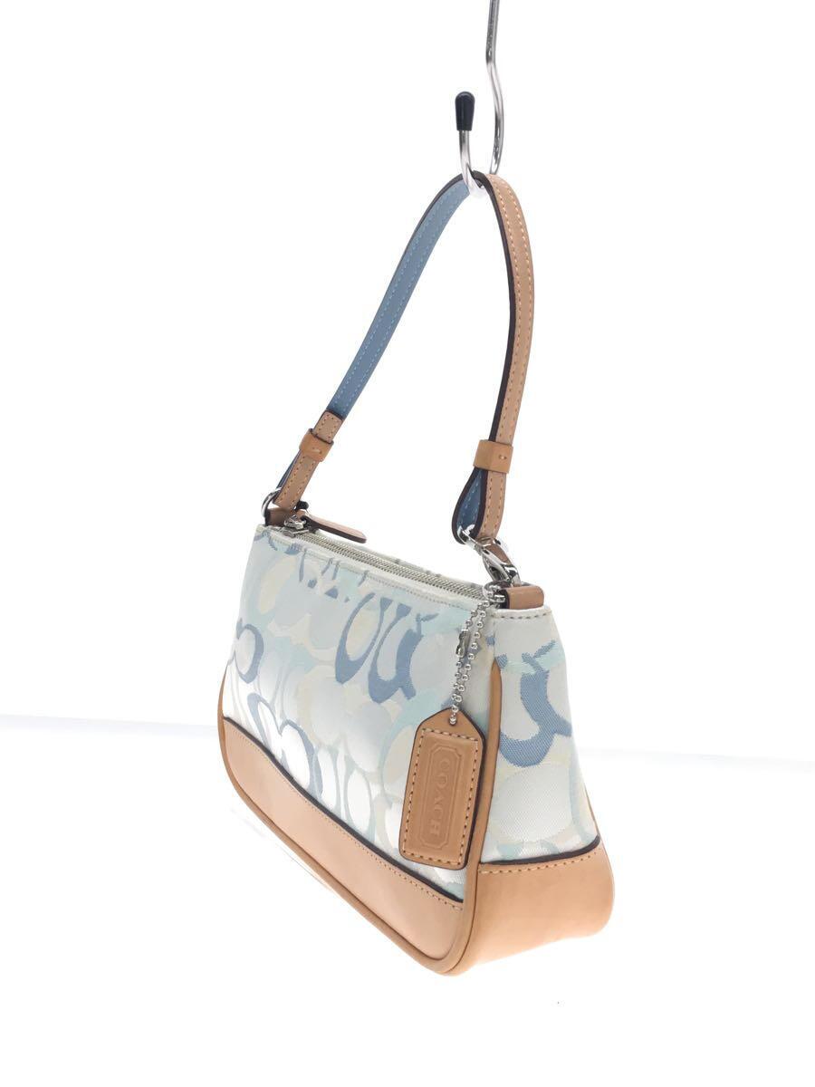 COACH(コーチ) / ポーチ/キャンバス/BLU/総柄/7027 | 中古品の販売・通販ならセカンドストリート