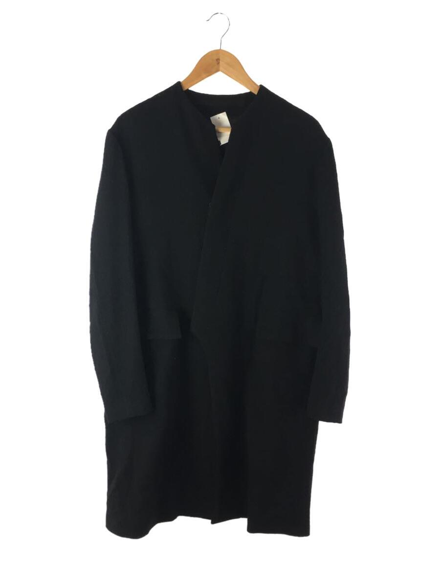 JULIUS(ユリウス) / 20ss/COLLARLESS TAILORED JACKET/コート/2/ウール/BLK/687JAM1 ...