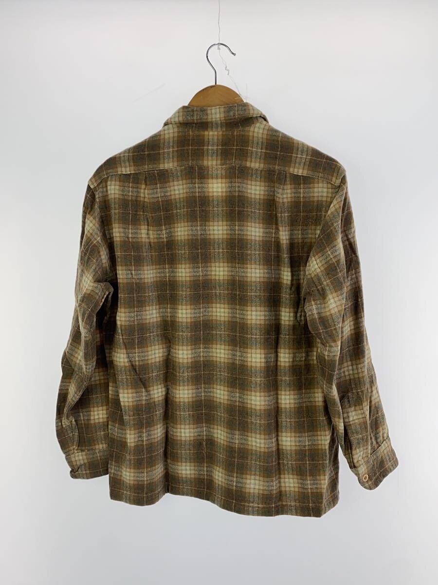 PENDLETON(ペンドルトン) / 70s/リペア有/長袖シャツ/L/ウール/BEG/チェック | 古着の販売・通販ならセカンドストリート