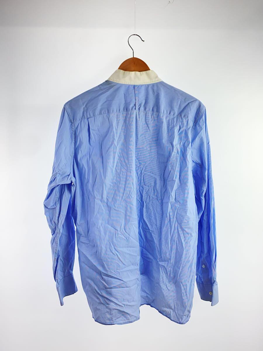 LOEWE(ロエベ) / ビブ切替/アシンメトリーシャツ/長袖シャツ/M/コットン/BLU/1720651 | 古着の販売・通販ならセカンドストリート