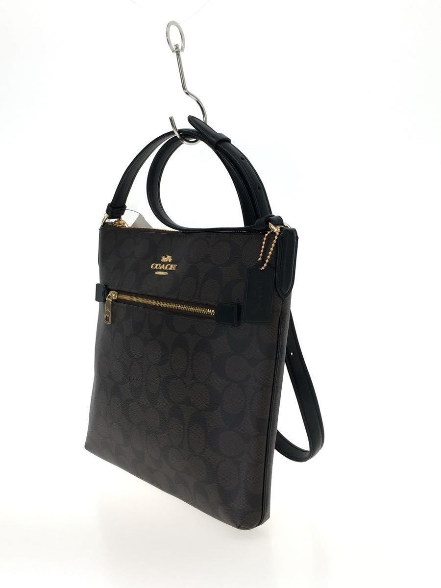 COACH(コーチ) / チャーム有/シグネチャー/リーピートロゴ/ショルダーバッグ/レザー/ブラウン/総柄/C1544 | 中古品の販売 ...