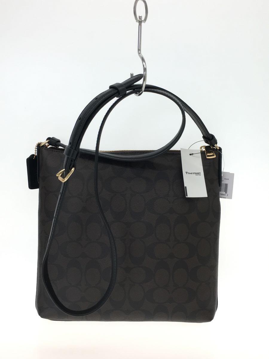 COACH(コーチ) / チャーム有/シグネチャー/リーピートロゴ/ショルダーバッグ/レザー/ブラウン/総柄/C1544 | 中古品の販売 ...