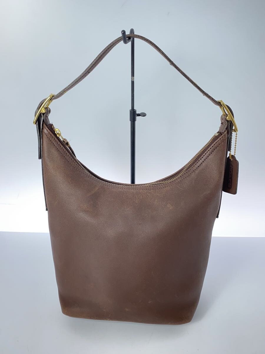 COACH(コーチ) / OLD/ハンドバッグ/レザー/BRW/無地/9823 | 中古品の販売・通販ならセカンドストリート