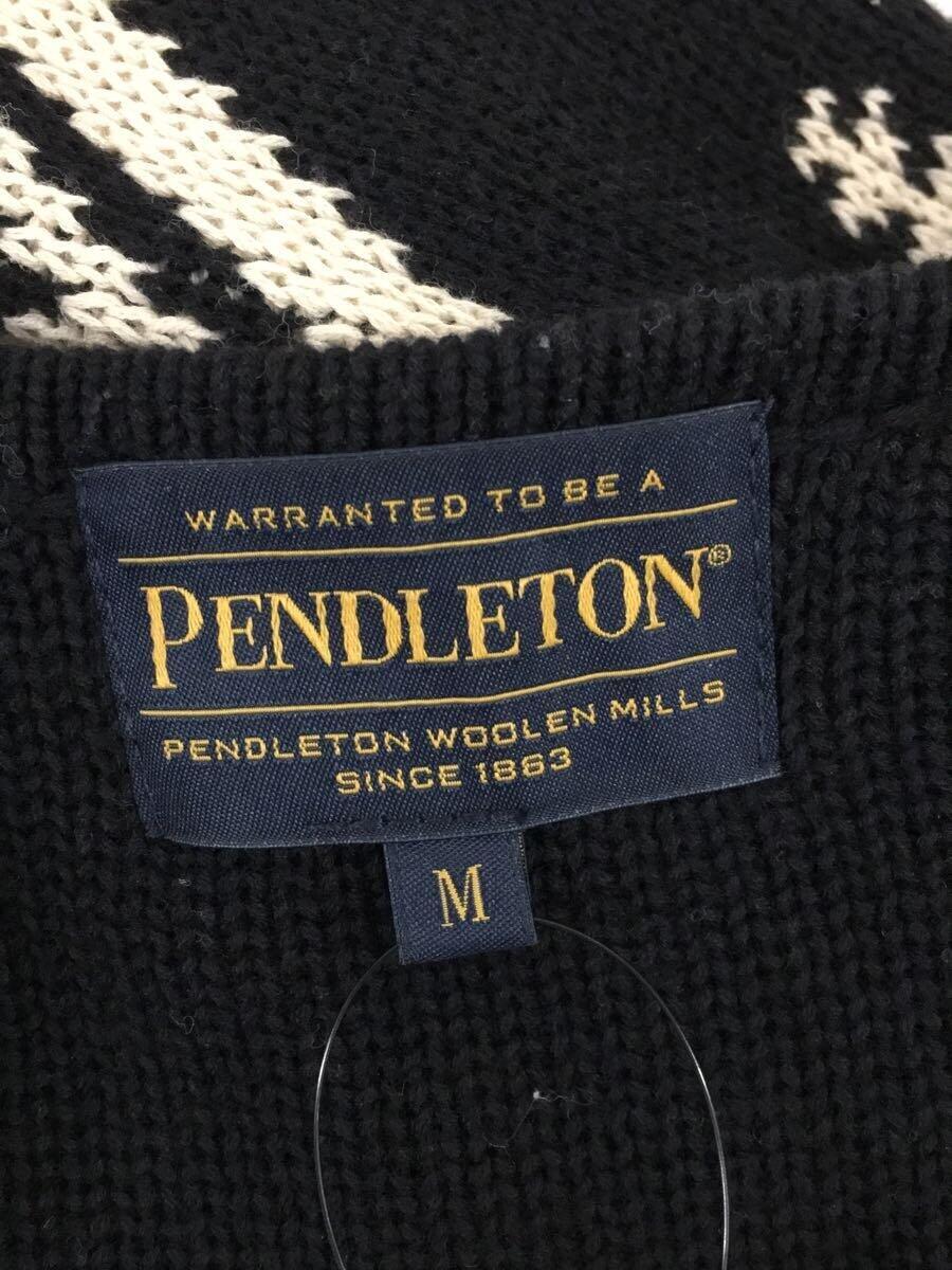 PENDLETON(ペンドルトン) / カーディガン(厚手)/M/コットン/BLK/9175-5018 | 古着の販売・通販ならセカンドストリート