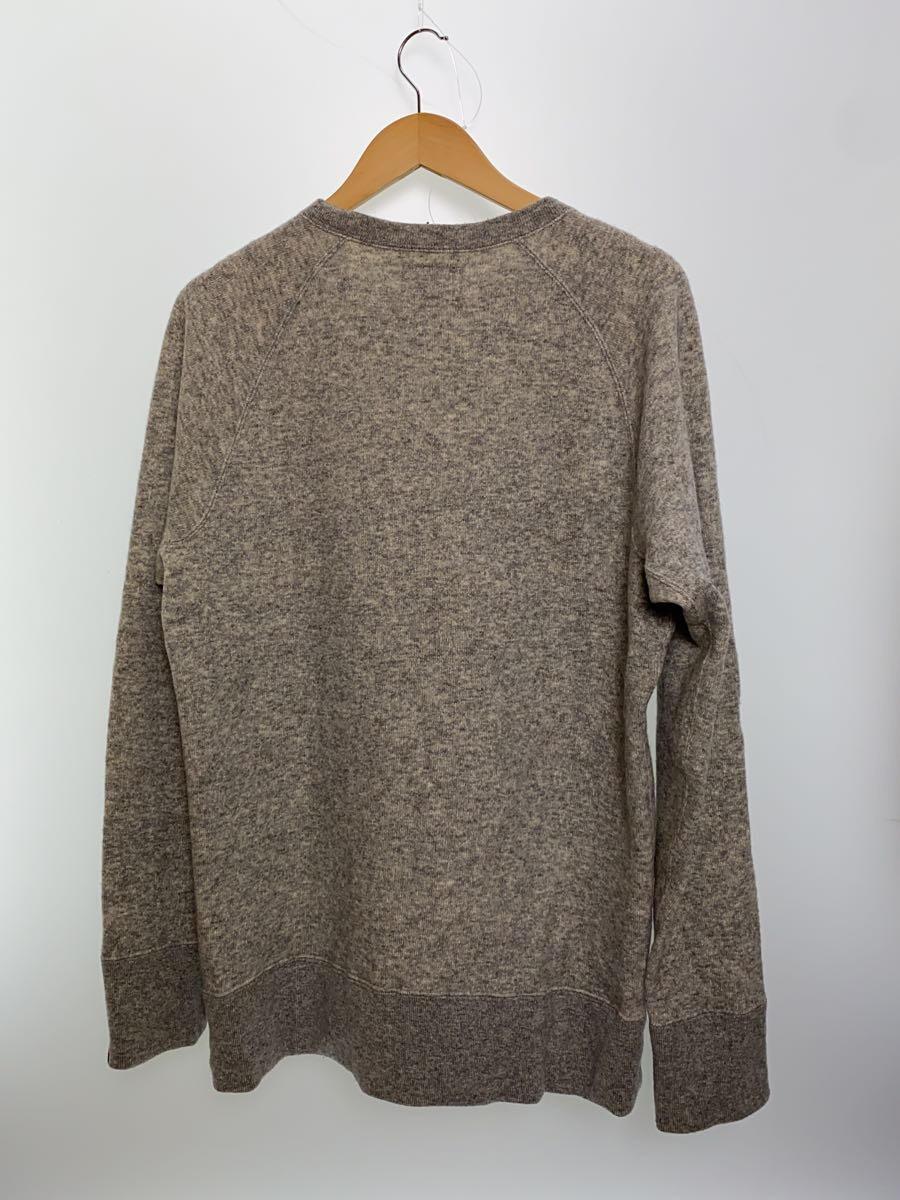 LOOPWHEELER(ループウィラー) / ×LOWERCASE/KNITWEAR/クルーニット/L/ウール/GRY | 古着の販売・通販ならセカンドストリート