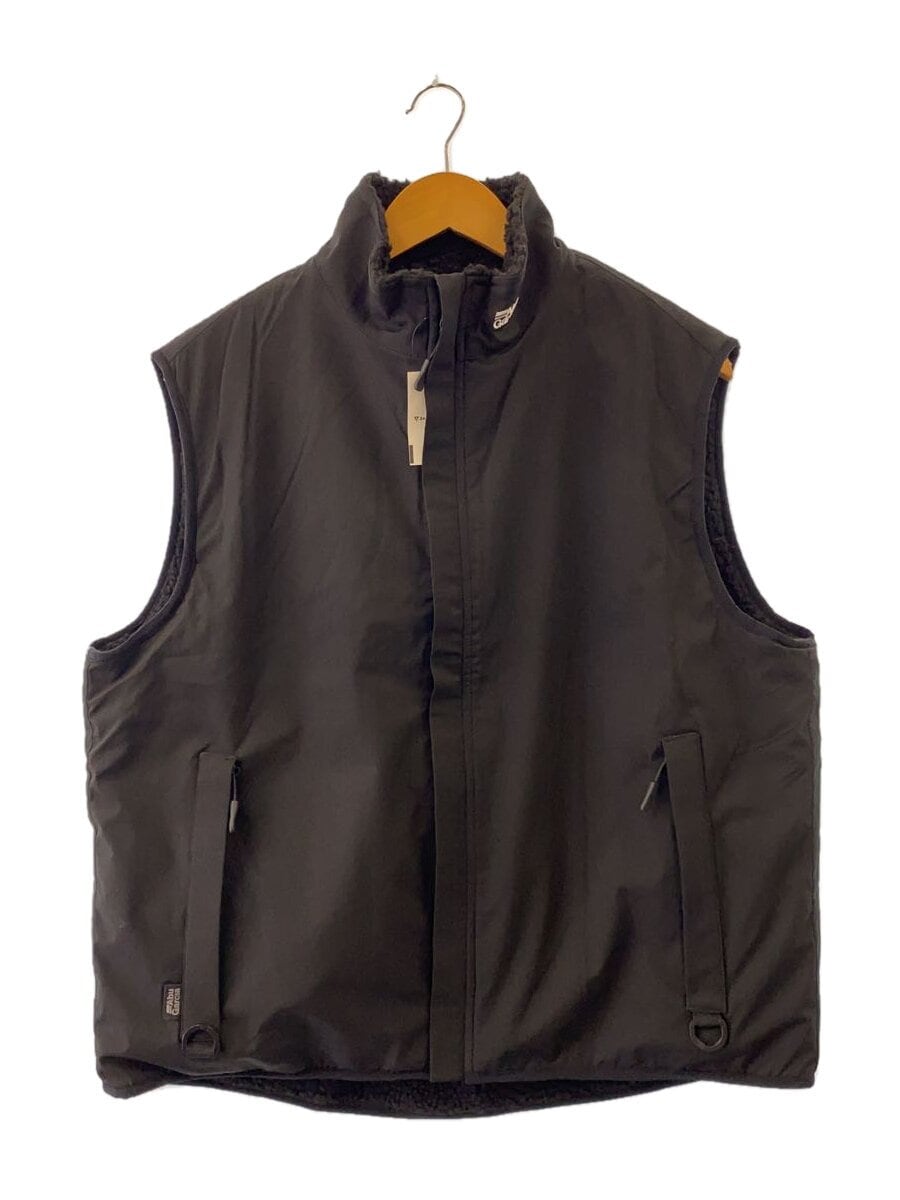 Abu Garcia(アブガルシア) / リバーシブルフリースベスト/M/ポリエステル/BLK/22AAB-R01 | 古着の販売・通販ならセカンドストリート