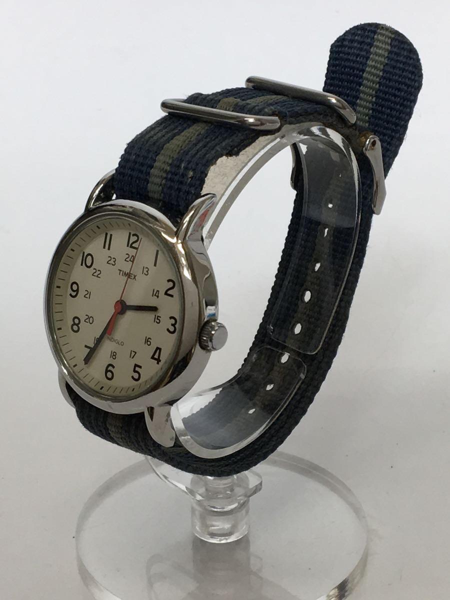 TIMEX(タイメックス) / クォーツ腕時計/アナログ/--/WHT/WR30M | 中古品の販売・通販ならセカンドストリート