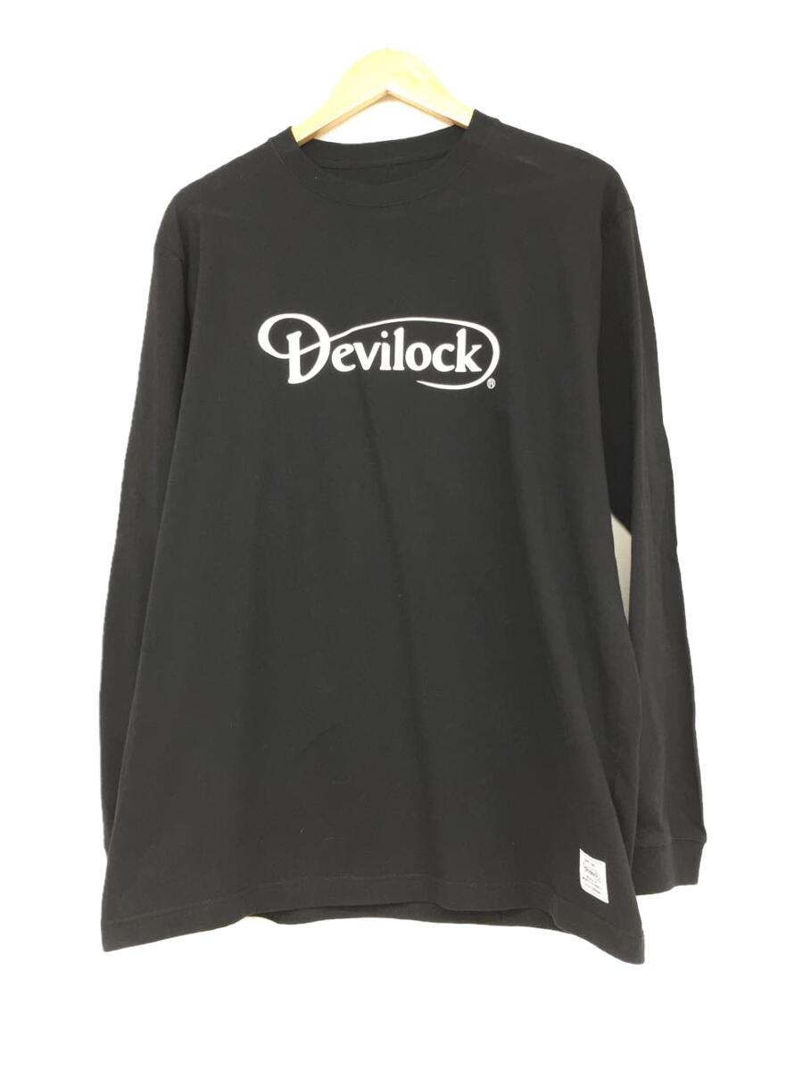 DEVILOCK(デビロック) / デビロック長袖Tシャツ/XL/コットン/ブラック/黒 | 古着の販売・通販ならセカンドストリート
