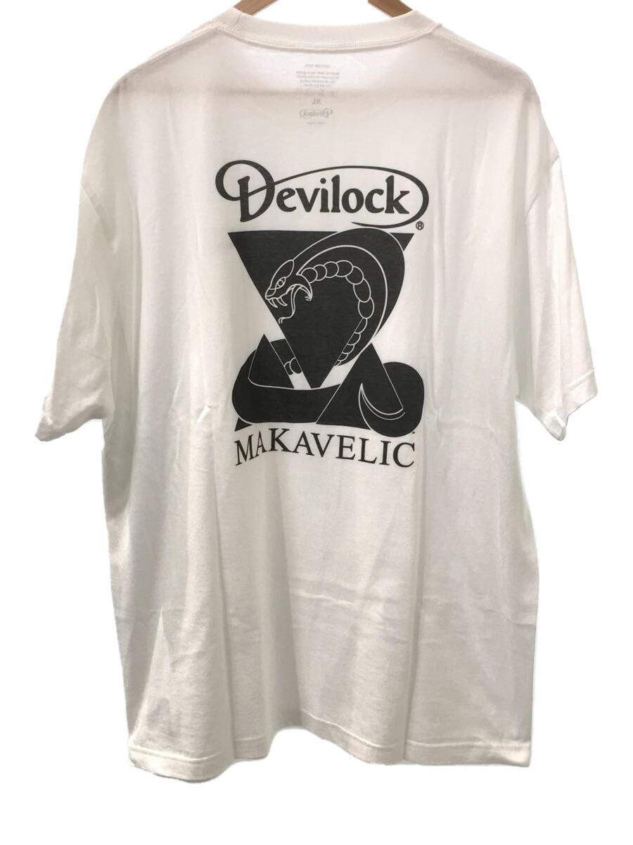 DEVILOCK(デビロック) / Tシャツ/XL/コットン/ホワイト/プリント | 古着の販売・通販ならセカンドストリート