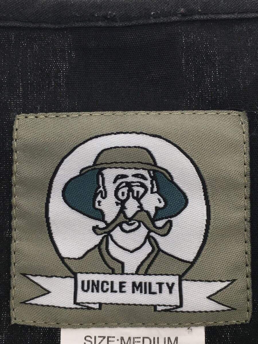 UNCLE MILTY(アンクルミルティ) / ベスト/M/コットン/BLK/無地 | 古着の販売・通販ならセカンドストリート