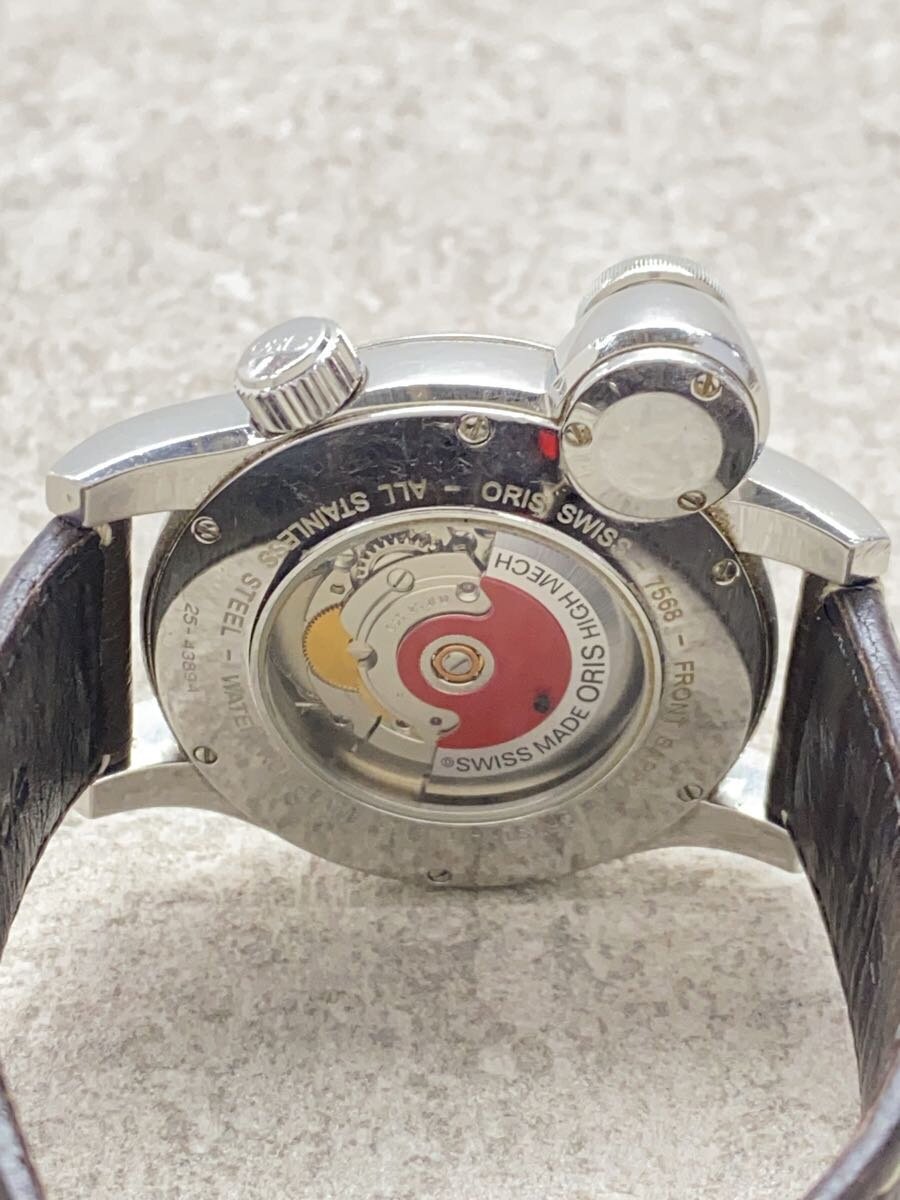 ORIS(オリス) / 自動巻腕時計/アナログ/SLV/BRW/7568/フライトタイマー/20240707日差+22 | 中古品の販売・通販 ...