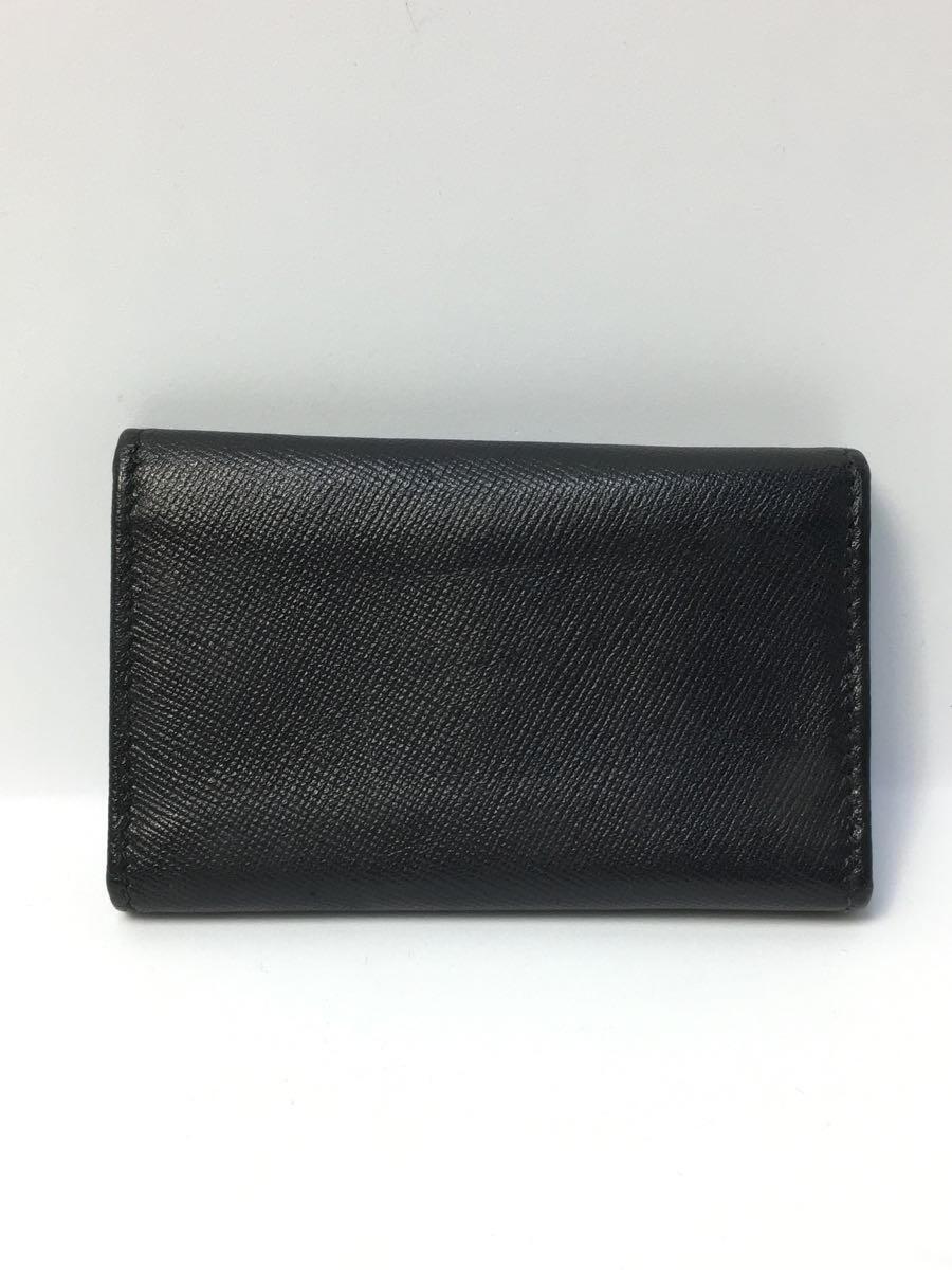 PRADA(プラダ) / サフィアーノ/M222/6連キーケース/ロゴプレート/BLK/メンズ | 中古品の販売・通販ならセカンドストリート