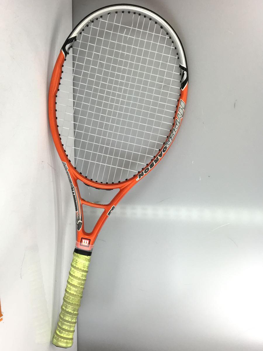 Wilson([スポーツ]ウィルソン) / hyper hammer/carbon/5.2 テニスラケット/硬式ラケット/ORN | 中古品の販売・通販ならセカンドストリート