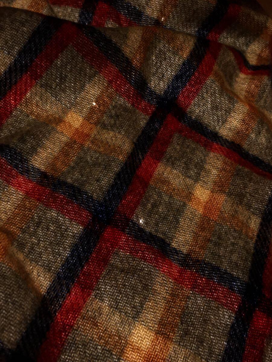 PENDLETON(ペンドルトン) / 60s/オープンカラー/小穴有/ポケット2個ボタン欠品/ネルシャツ/M/ウール/BEG/チェック | 古着の販売・通販ならセカンドストリート