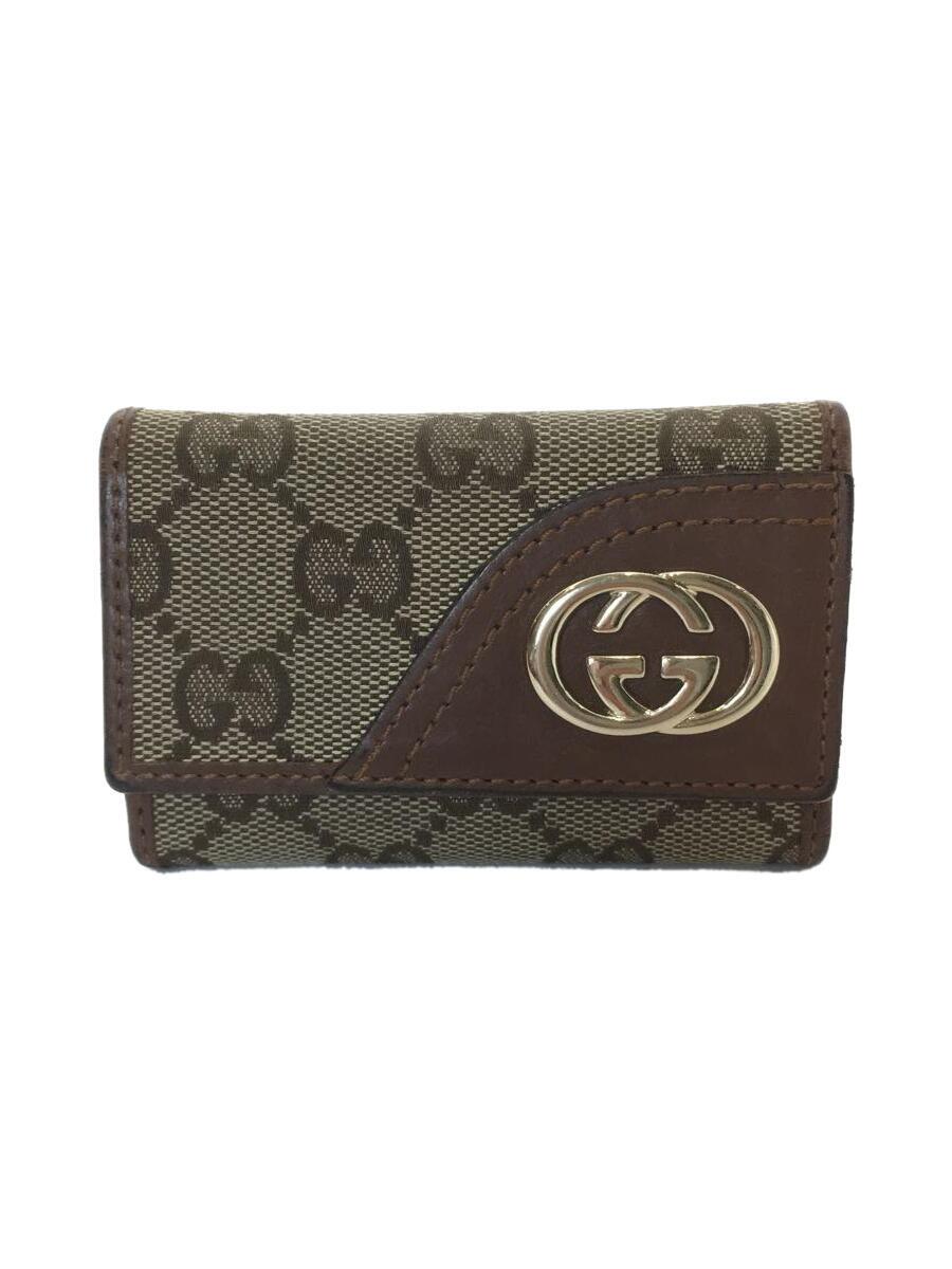 GUCCI(グッチ) / キーケース/キャンバス/BRW/総柄/レディース/131599・0416 | 中古品の販売・通販ならセカンドストリート