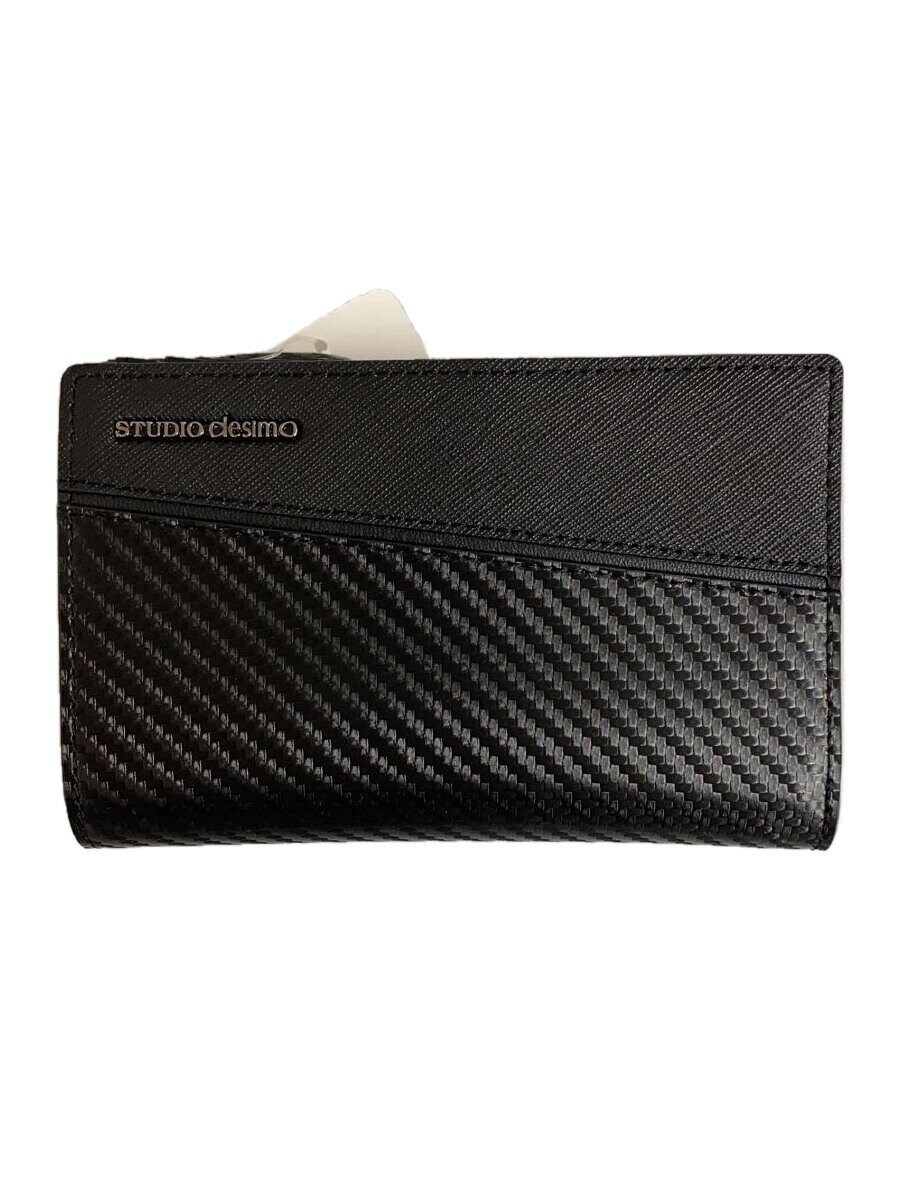 STUDIO desimo(スタジオデシモ) / 2つ折り財布/BLK/メンズ | 中古品の販売・通販ならセカンドストリート
