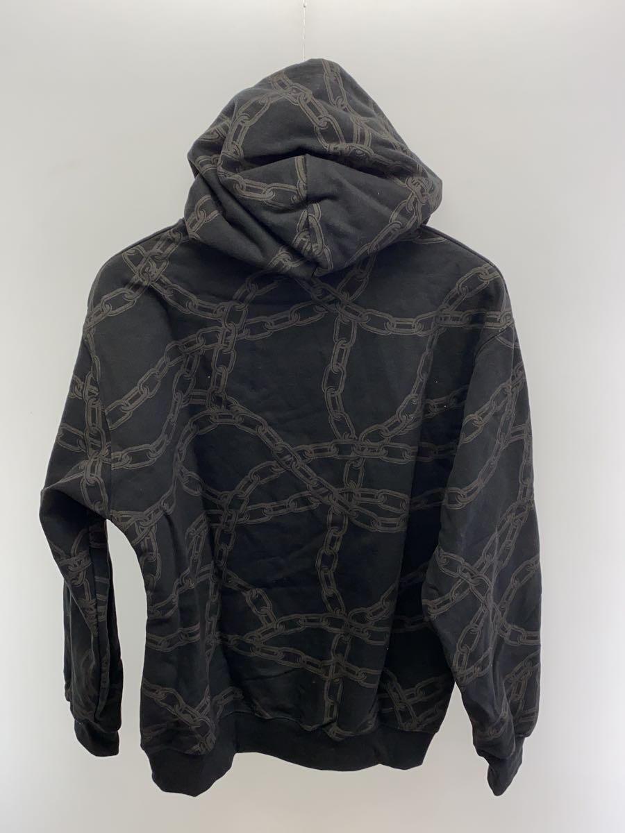 X-LARGE(エクストララージ) / Death Chain Hooded Sweat//M/コットン/BLK/総柄 ...