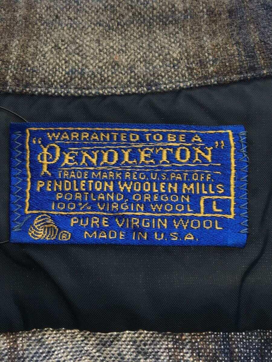 PENDLETON(ペンドルトン) / シャツ/L/ウール/KHK | 古着の販売・通販ならセカンドストリート