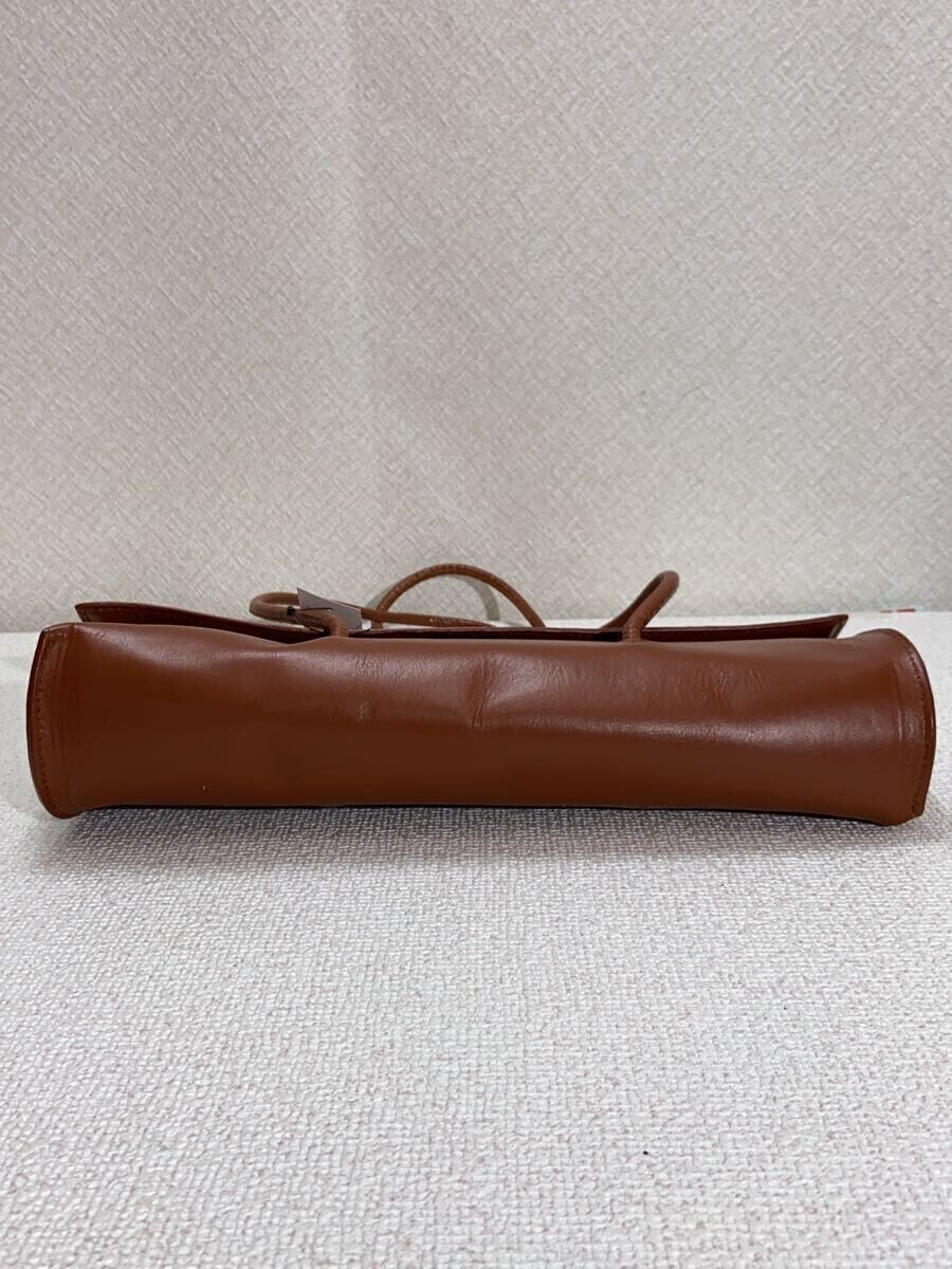 AMERI(アメリヴィンテージ) / RECTANGLE LEATHER BAG/トートバッグ/レザー/BRW | 中古品の販売・通販ならセカンドストリート