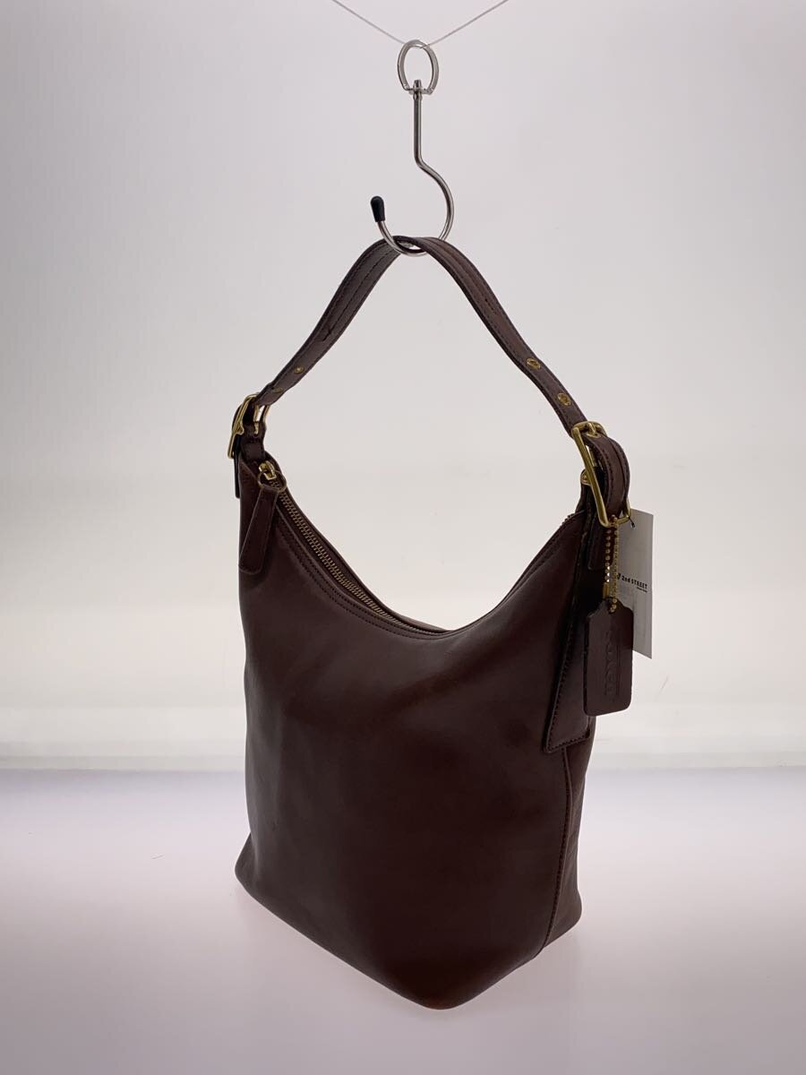 COACH(コーチ) / ハンドバッグ/レザー/BRW/無地/9823 | 中古品の販売・通販ならセカンドストリート