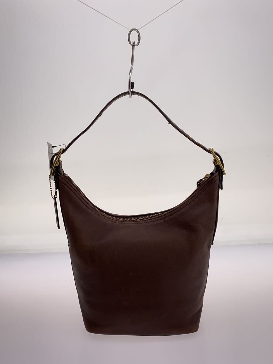 COACH(コーチ) / ハンドバッグ/レザー/BRW/無地/9823 | 中古品の販売・通販ならセカンドストリート