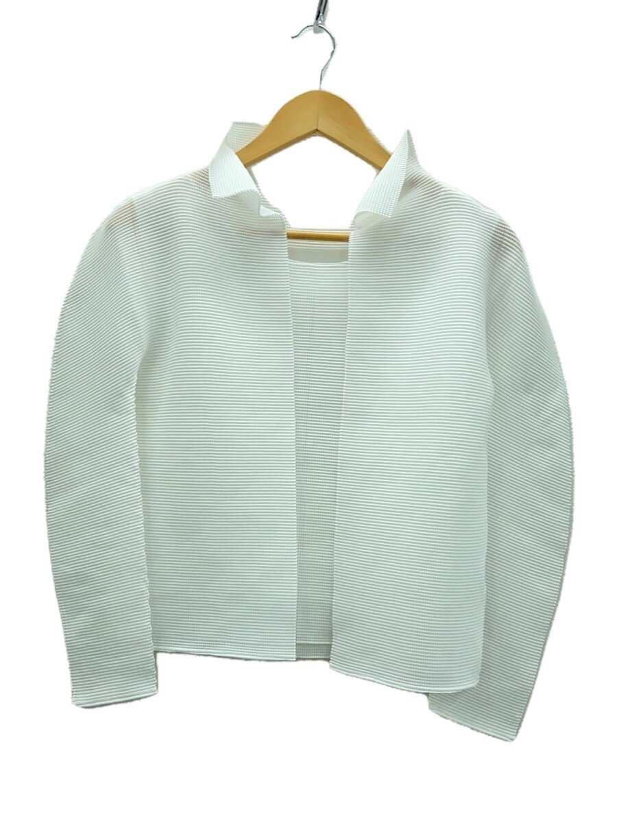 me ISSEY MIYAKE(ミーイッセイミヤケ) / 長袖ブラウス/--/ポリエステル/WHT/MI31FO068 | 古着の販売・通販 ...