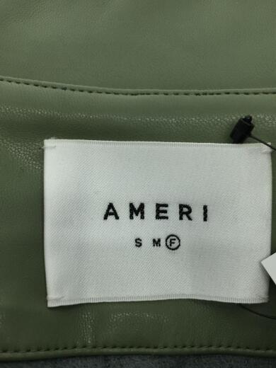 AMERI(アメリヴィンテージ) / レザージャケット・ブルゾン/FREE/フェイクレザー/KHK | 古着の販売・通販ならセカンドストリート