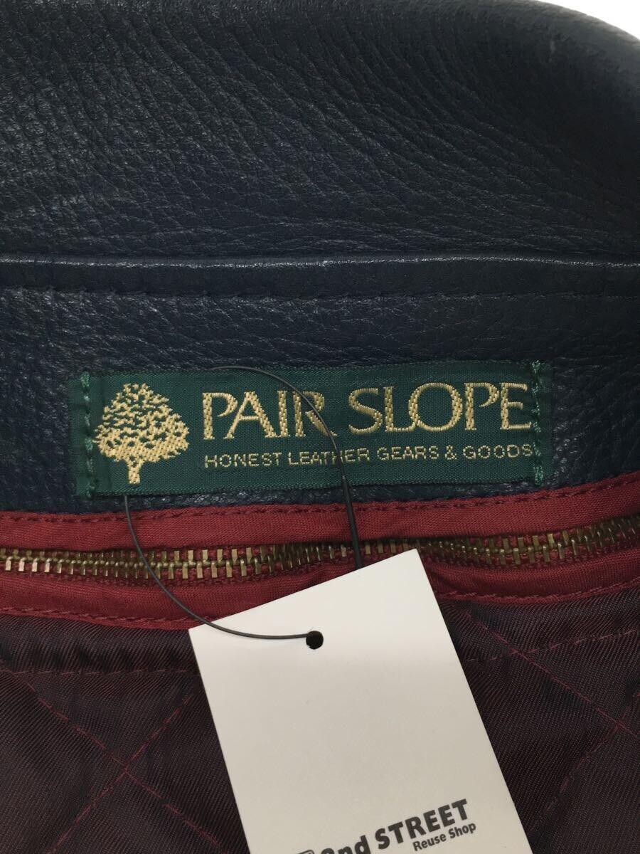 PAIR SLOPE(ペアスロープ) / シングルライダースジャケット/--/レザー/BLU | 古着の販売・通販ならセカンドストリート