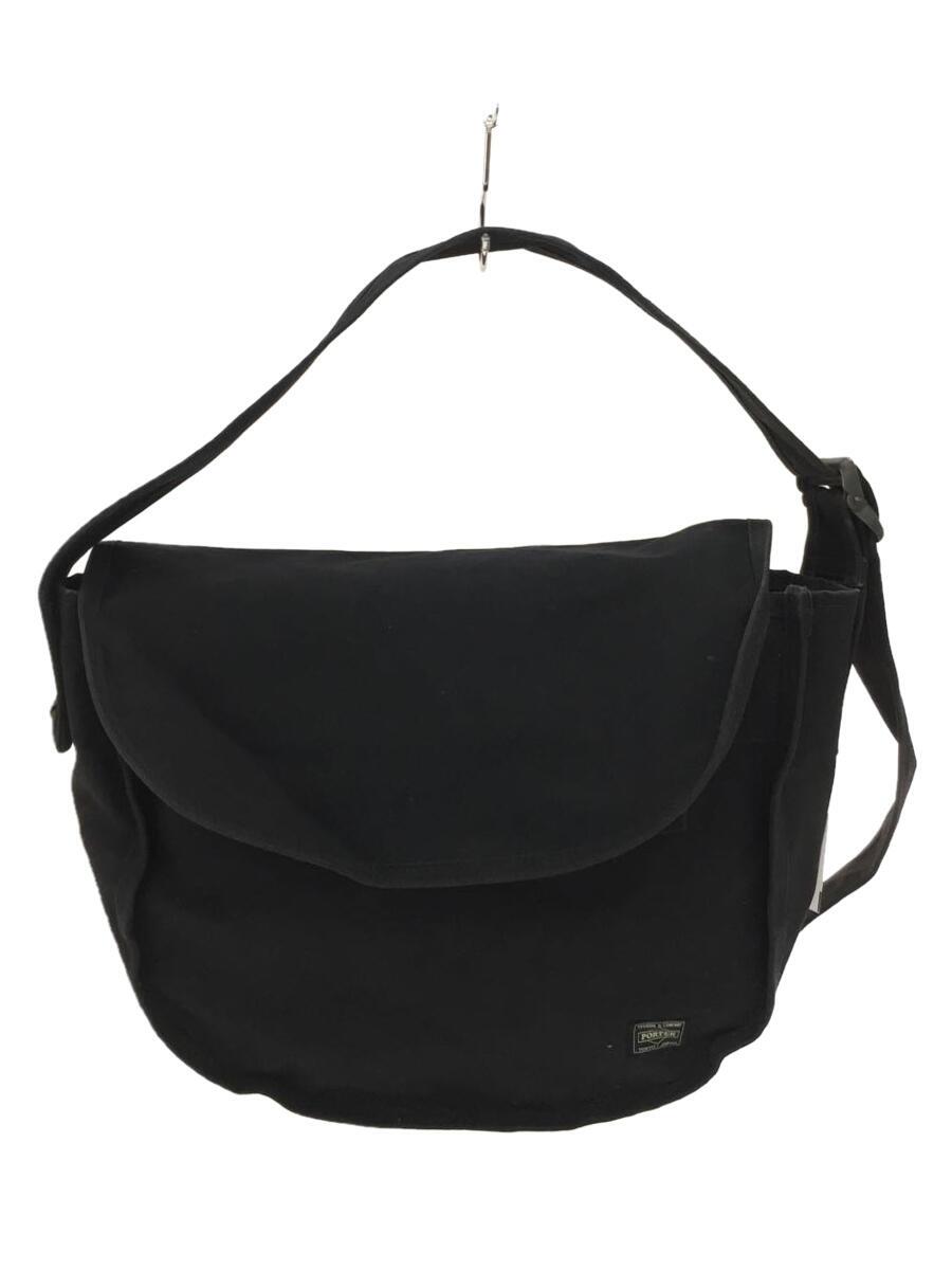 PORTER(ポーター) / STAIN/ショルダーバッグ/キャンバス/BLK/無地 | 中古品の販売・通販ならセカンドストリート