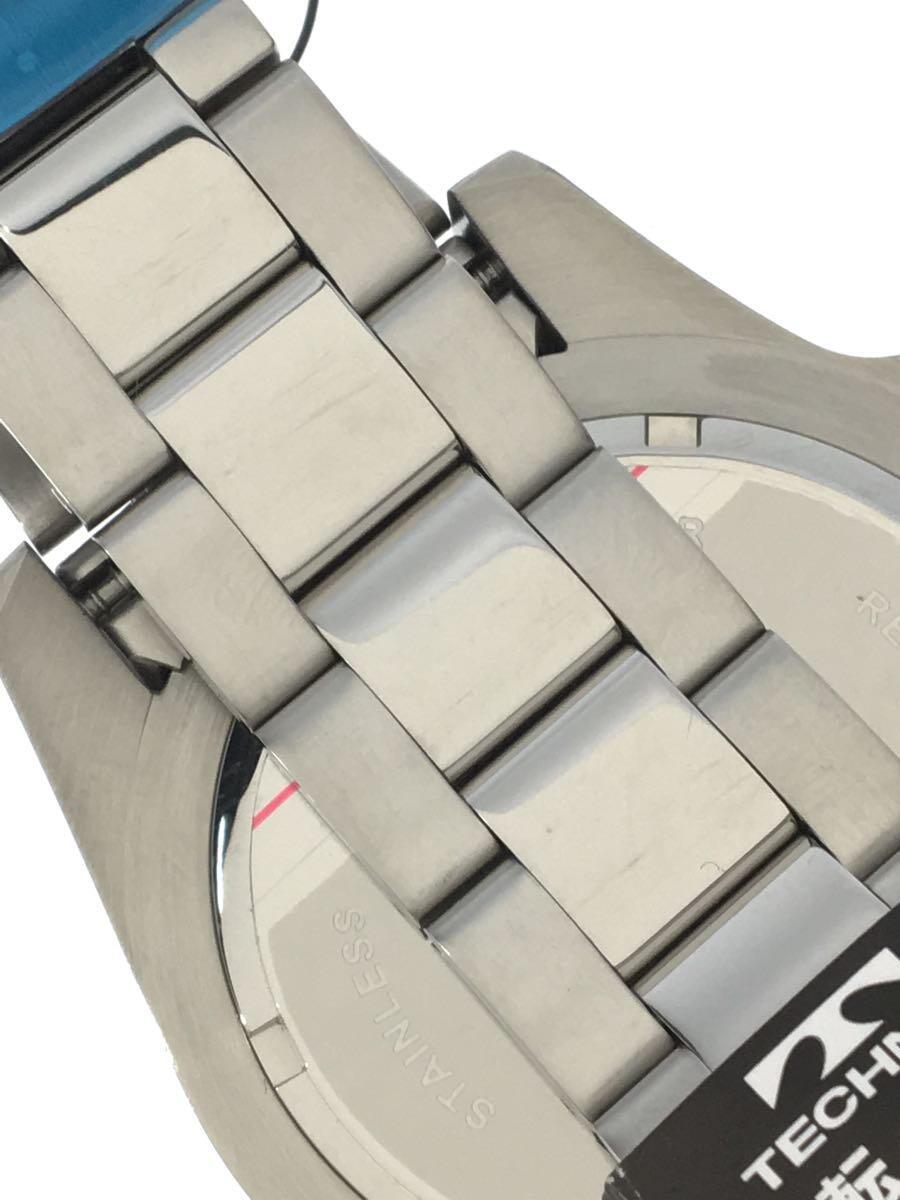 TECHNOS(テクノス) / 回転ベゼル腕時計/アナログ/ステンレス/BLK/SLV/TSM419SB | 中古品の販売・通販ならセカンドストリート