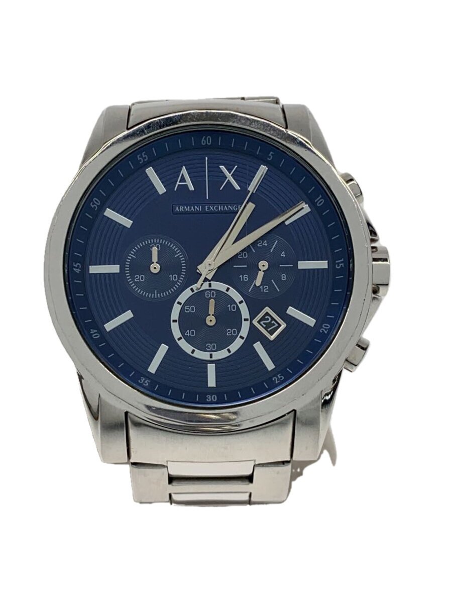 ARMANI EXCHANGE(アルマーニエクスチェンジ) / 腕時計/アナログ/ステンレス/BLU/SLV/SS/AX2509 | 中古品の ...