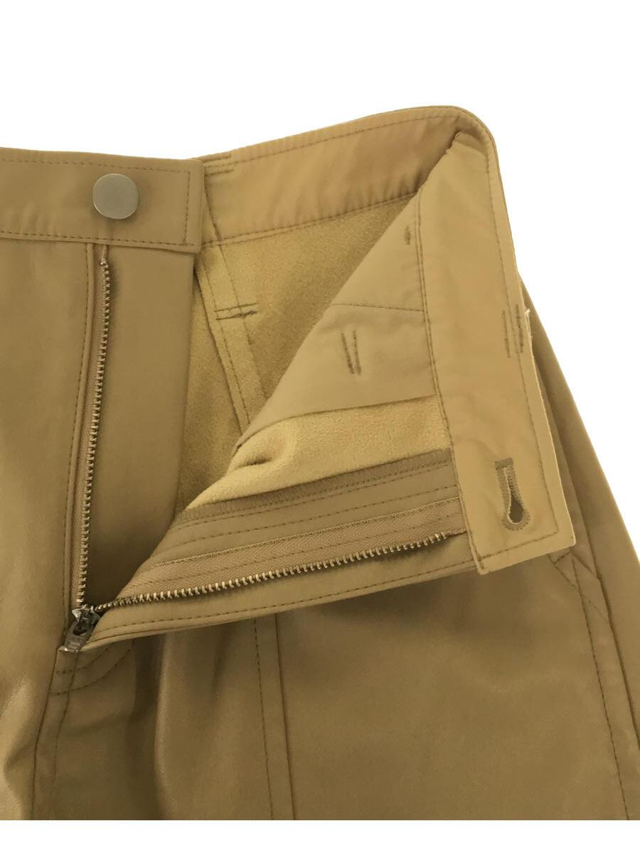 AMERI(アメリヴィンテージ) / 21SS GENTLE FAKE LEATHER ショートパンツ/S/フェイクレザー/BEG 01110830340 | 古着の販売・通販ならセカンドストリート