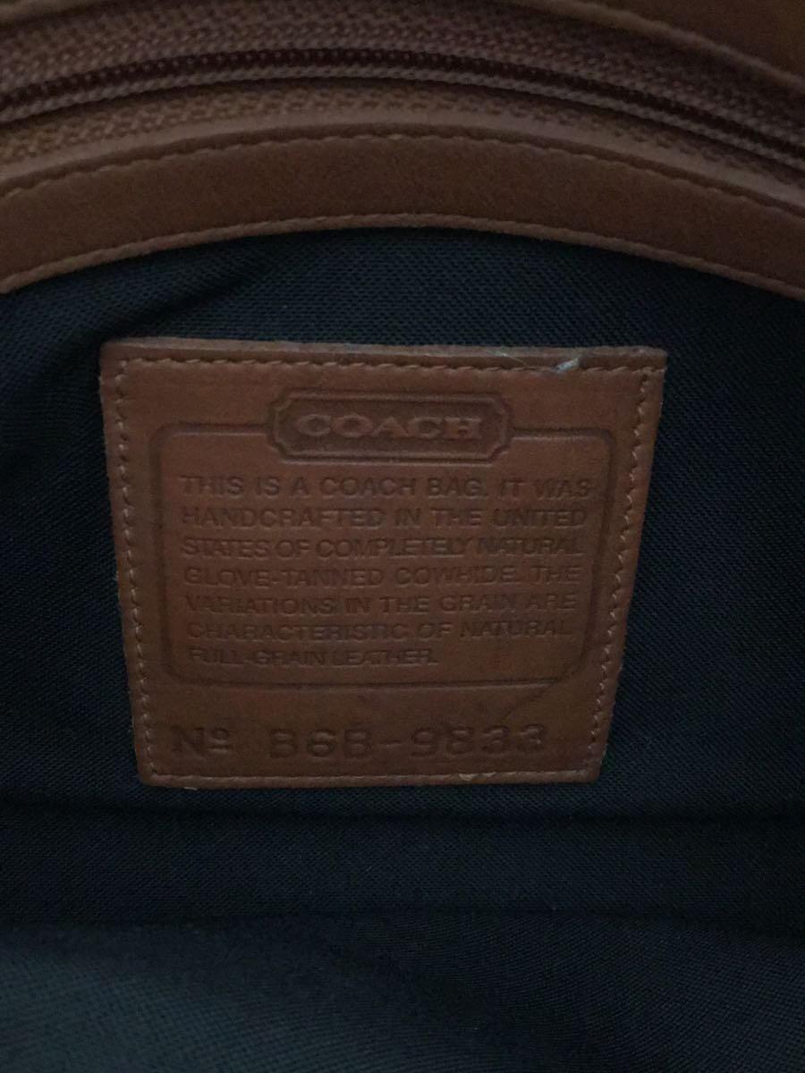 COACH(コーチ) / セカンドバッグ/レザー/BRW/無地/9833 | 中古品の販売・通販ならセカンドストリート