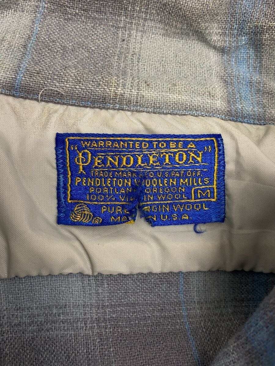 PENDLETON(ペンドルトン) / ネルシャツ/M/ウール/BLU/オンブレCK// | 古着の販売・通販ならセカンドストリート