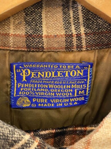 PENDLETON(ペンドルトン) / ネルシャツ/M/ウール/BRW/チェック | 古着の販売・通販ならセカンドストリート