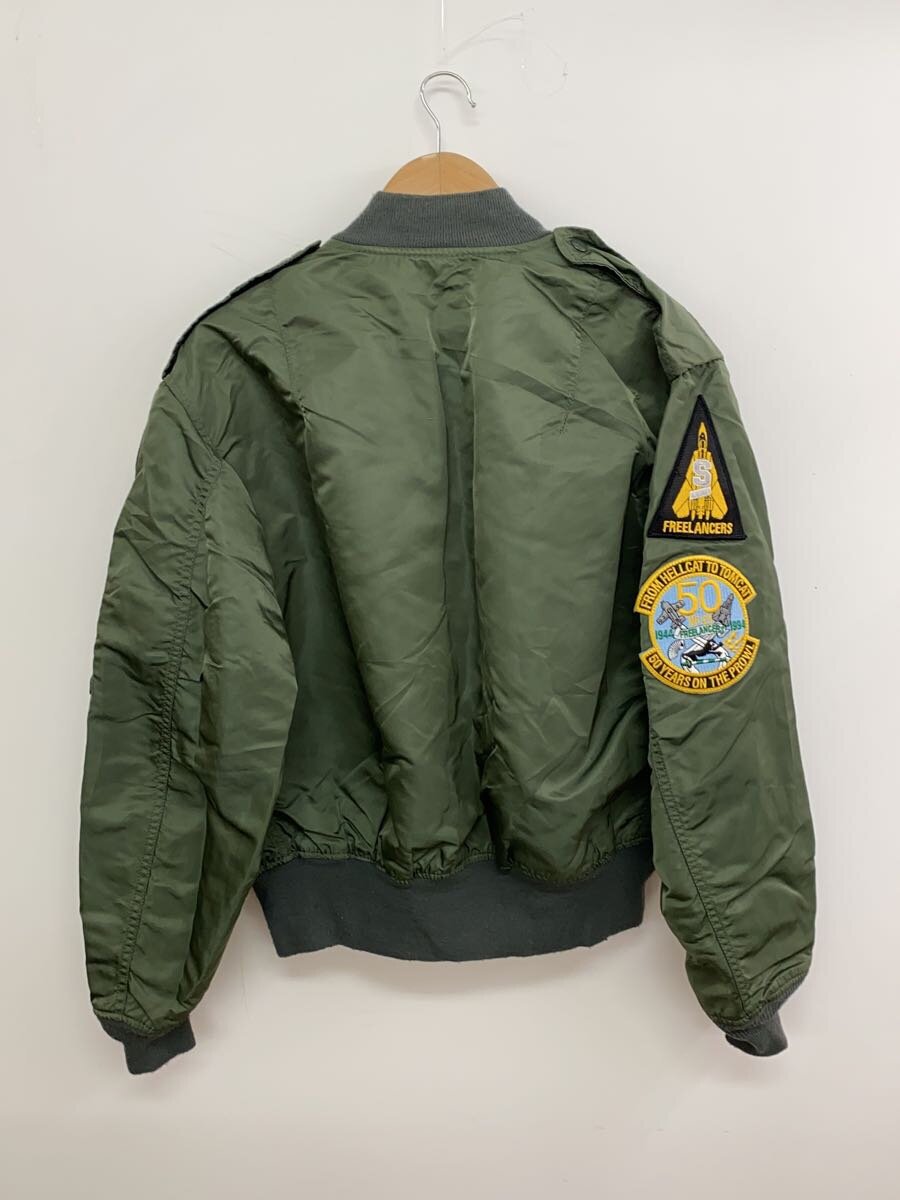 ALPHA INDUSTRIES(アルファインダストリーズ) / フライトジャケット/XL/ナイロン/グリーン/MIL-J-7448J/L-2B | 古着の販売・通販ならセカンドストリート